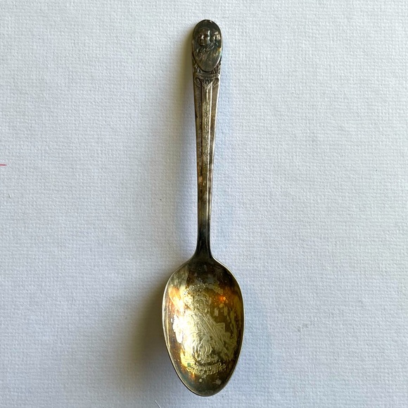 Dining | Vintage Silver Plated President Spoon John Adams John Marshall ...